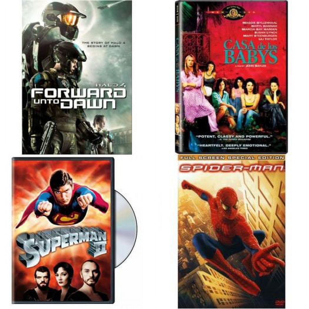Assorted 4 Pack DVD Bundle: Halo 4: Forward Unto Dawn : Casa de los ...