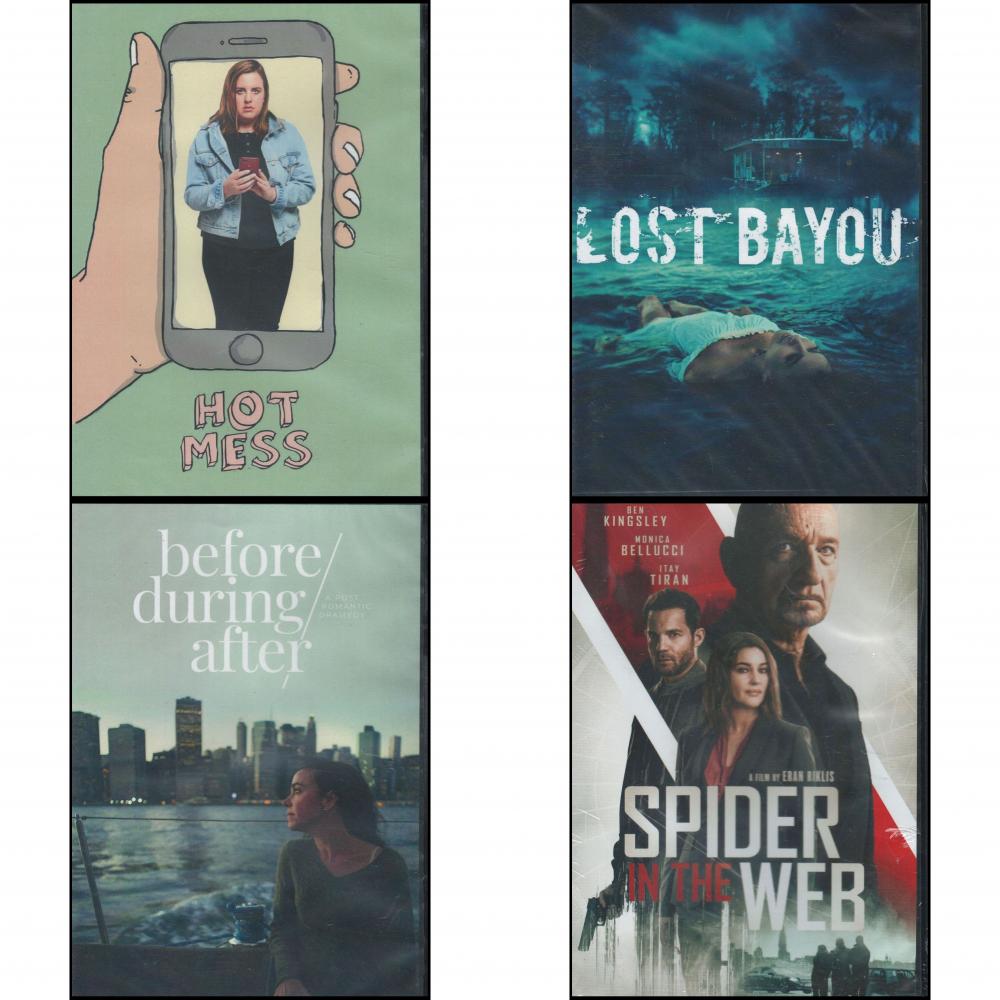Assorted 4 Pack DVD Bundle: Hot Mess : Lost Bayou : Before/During/After ...