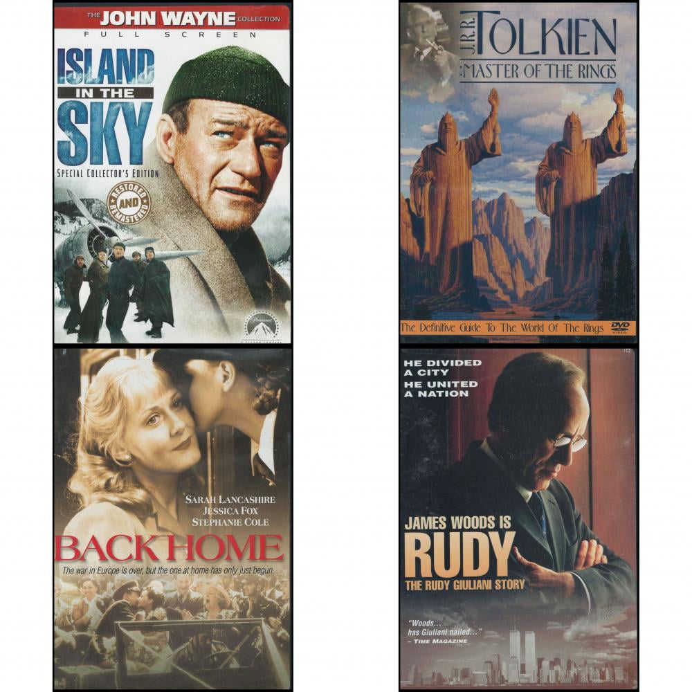 Assorted 4 Pack DVD Bundle: Island In The Sky Special Collector's ...