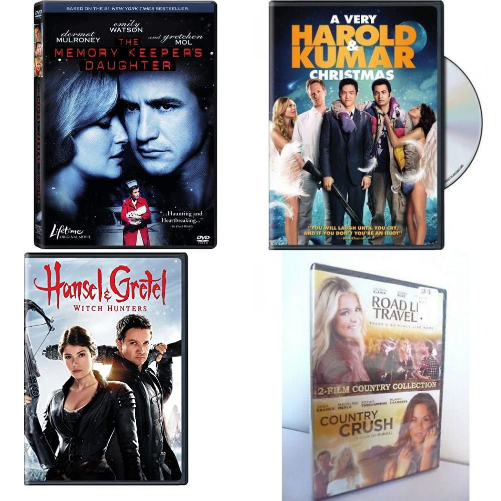 Assorted 4 Pack DVD Bundle: Memory Keepers Daughter, A Very Harold ...
