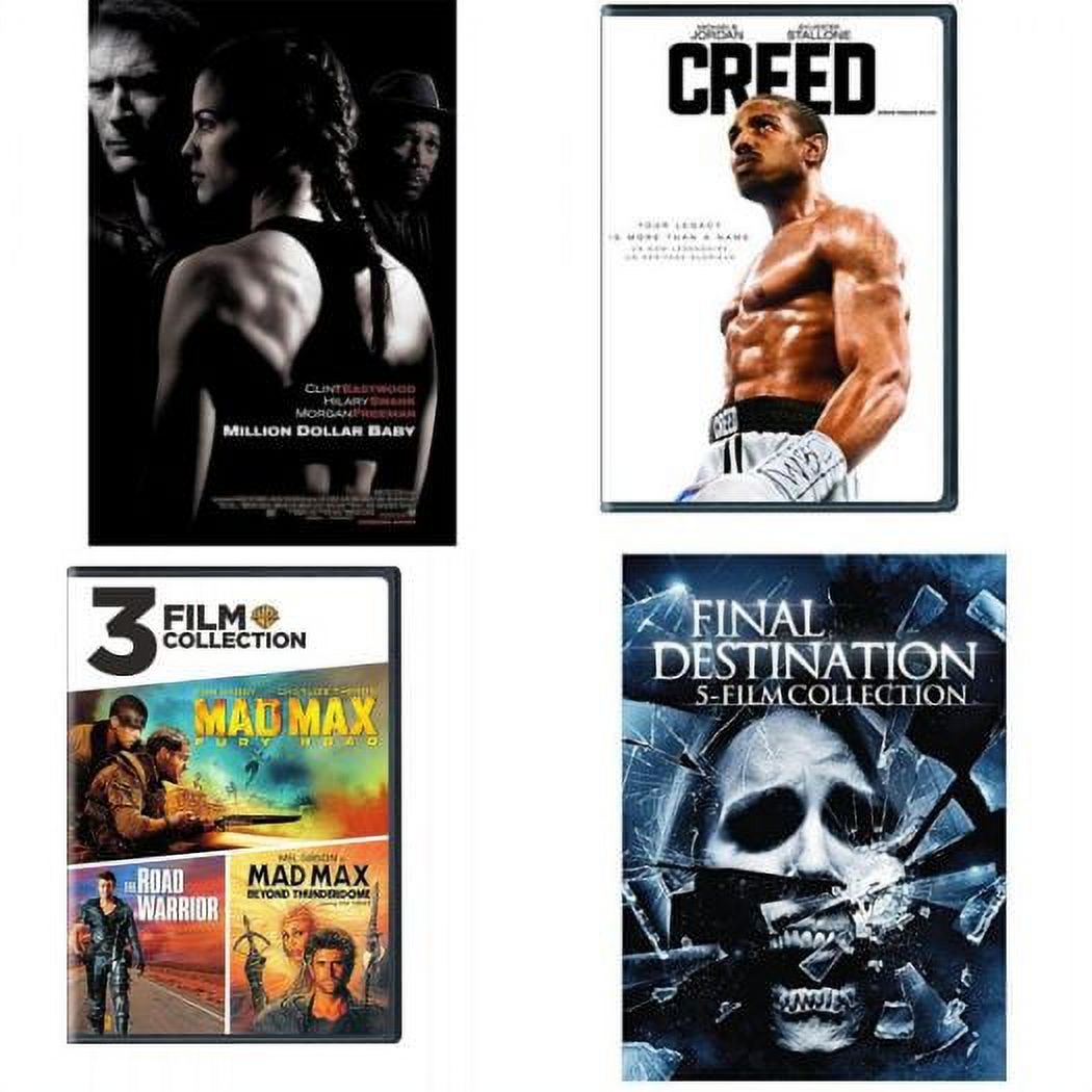 Assorted 4 Pack DVD Bundle: Million Dollar Baby Two-Disc Widescreen ...