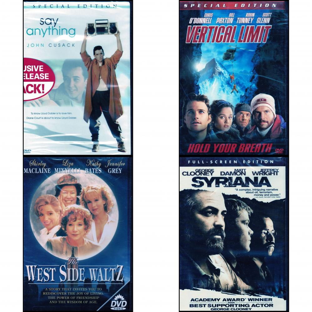 Assorted 4 Pack DVD Bundle: Say Anything : Vertical Limit Special ...