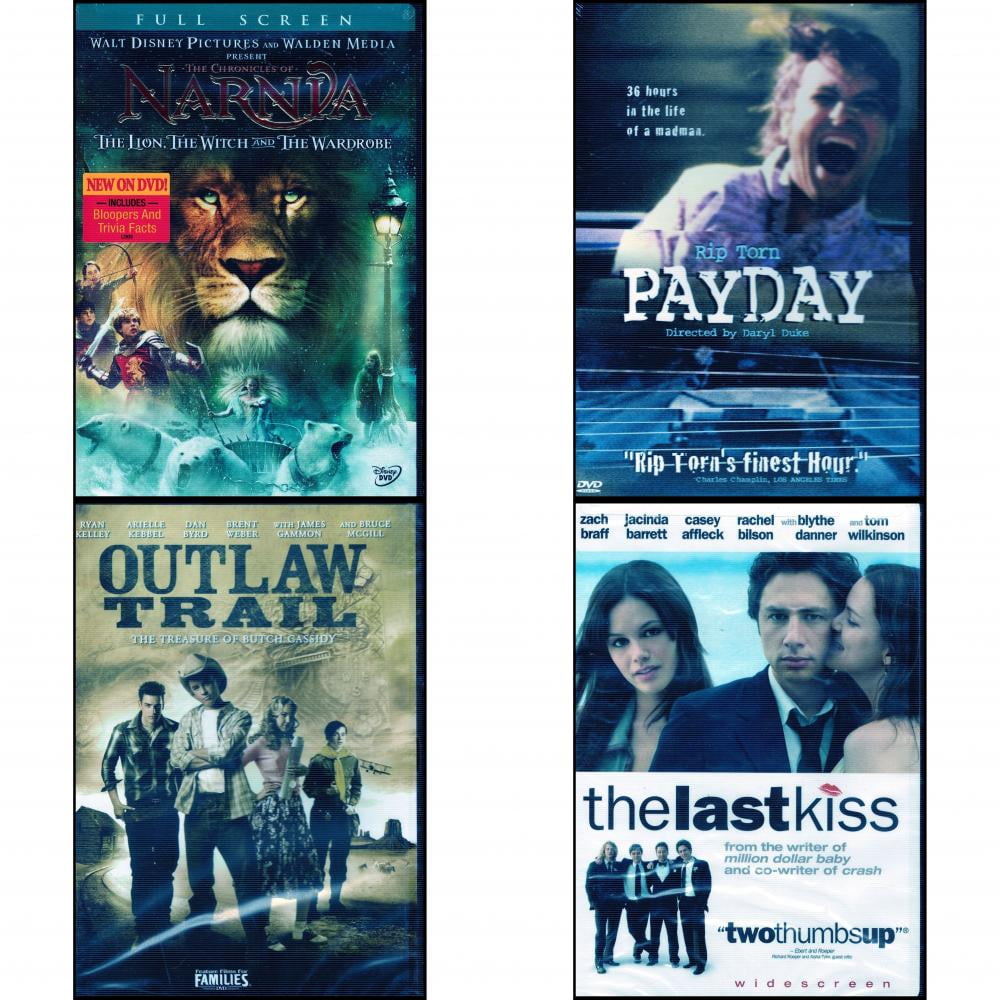 Assorted 4 Pack DVD Bundle: The Chronicles of Narnia - The Lion, the ...