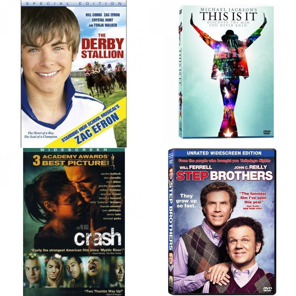 Assorted 4 Pack DVD Bundle: The Derby Stallion, Michael Jacksons This ...
