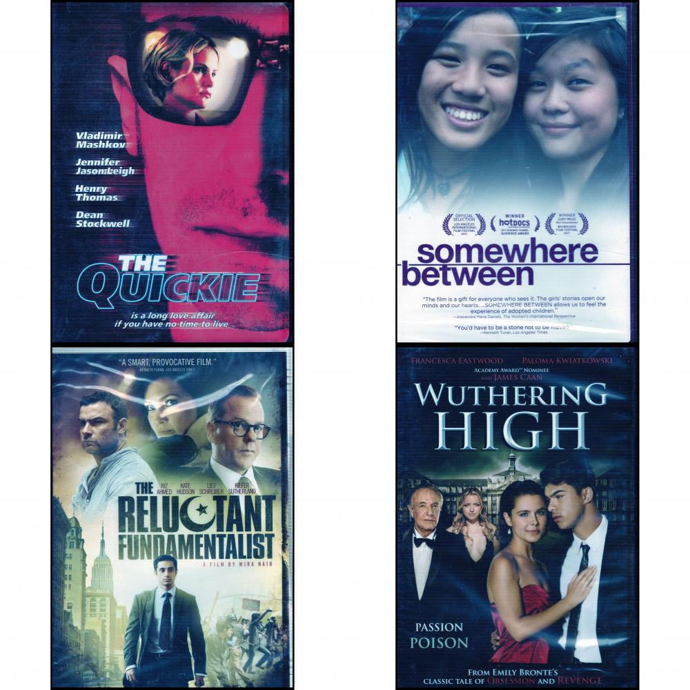 Assorted 4 Pack DVD Bundle: The Quickie 2001 : Somewhere Between : The Reluctant Fundamentalist ...