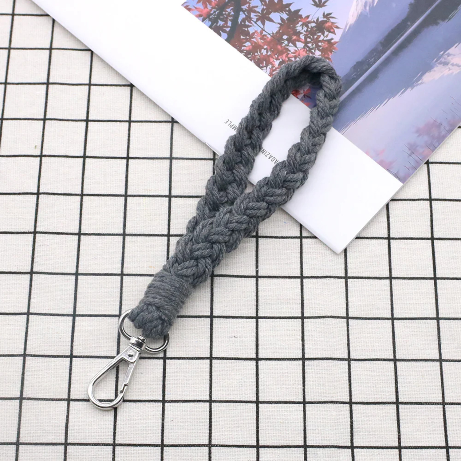 Assorted 4-Piece Macrame Keychain - Walmart.com