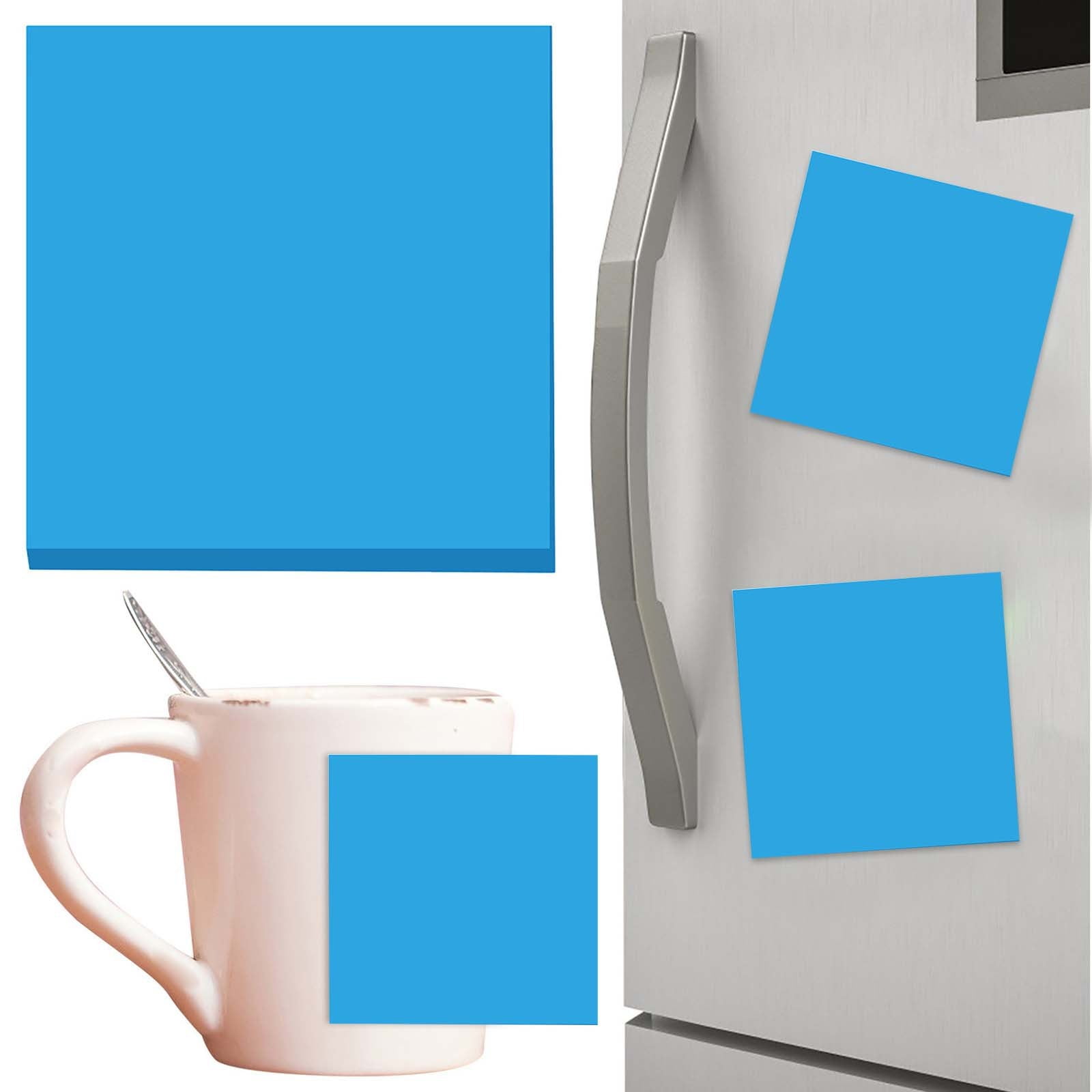 Assorted And Sticky Sheets Tearable Bright Colors Feet Notes 3*3 Super ...