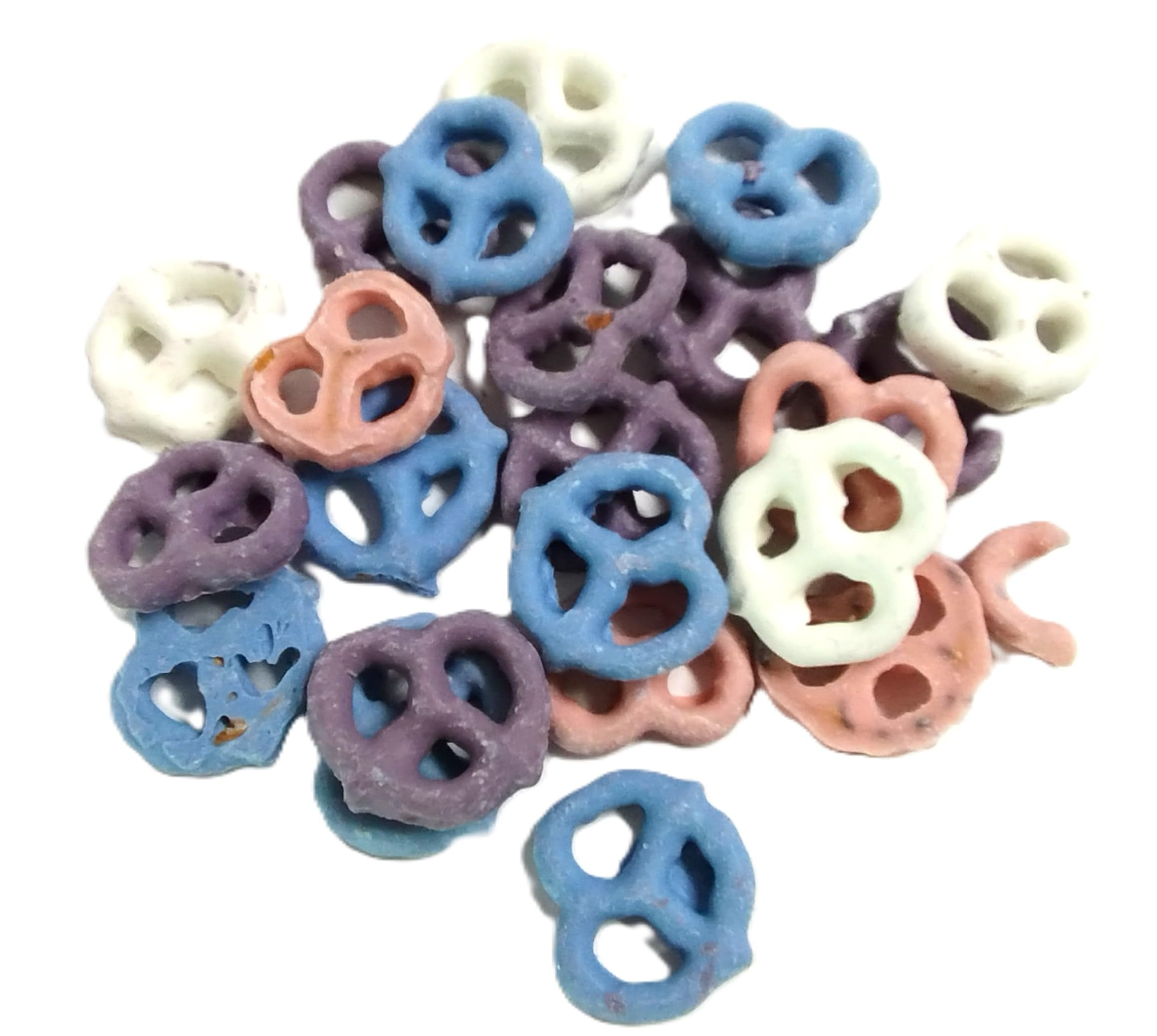 Assorted Berry Yogurt Coated BCF26 Pretzels - 1 lb of Fresh Gourmet ...