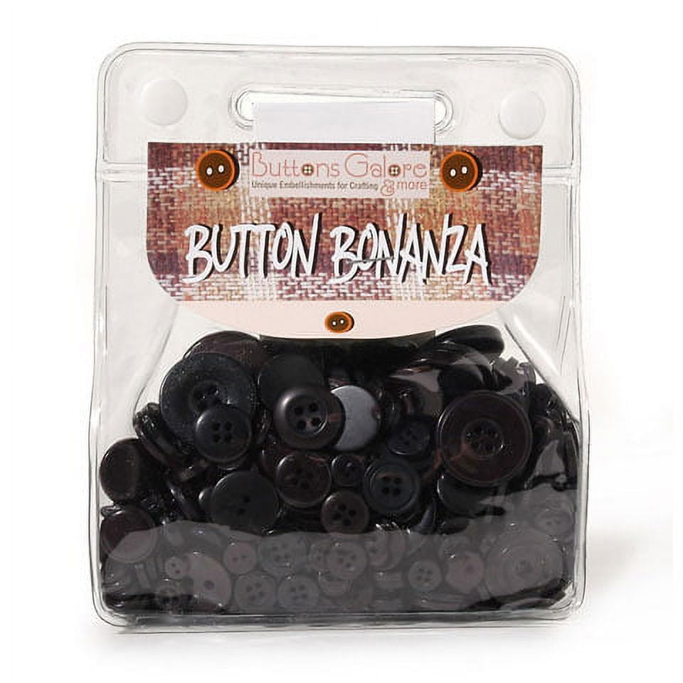 Assorted Black Buttons: 1/2 pound - Walmart.com