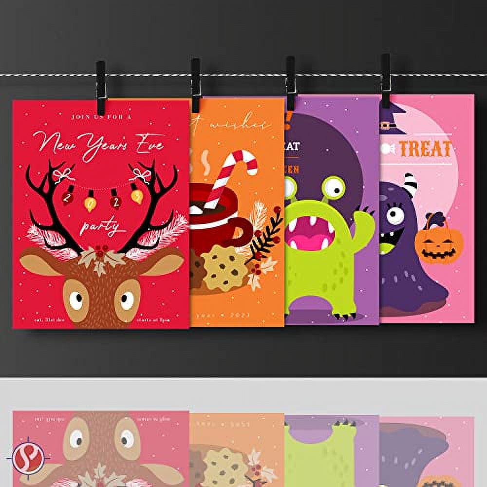 Assorted Bright Colored Cardstock Paper – Assortment of 8 Colors for ...