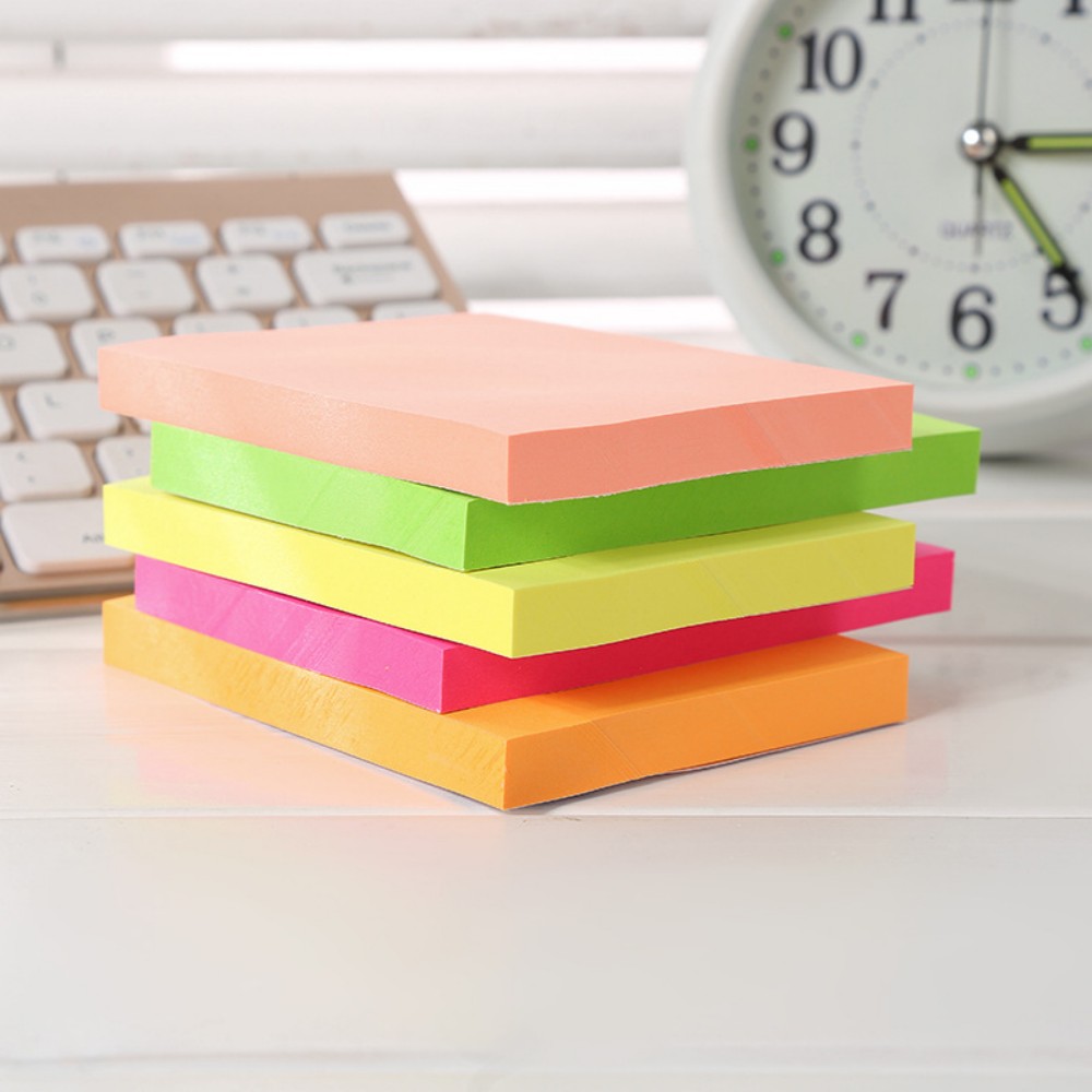 Assorted Bright Sticky Notes, Self-Stick Notepads for Enhanced ...