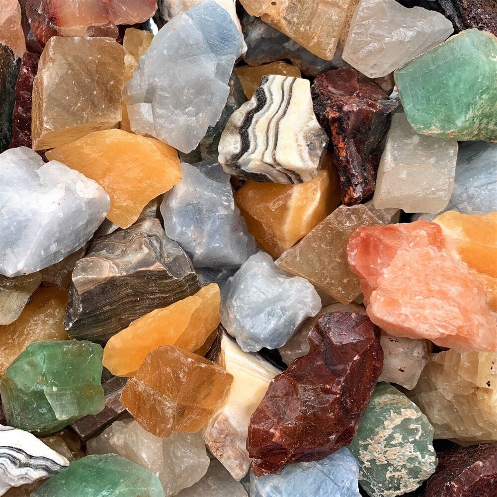 Assorted Calcite - Wholesale Acid Washed Rough Rocks Stone Crystal ...