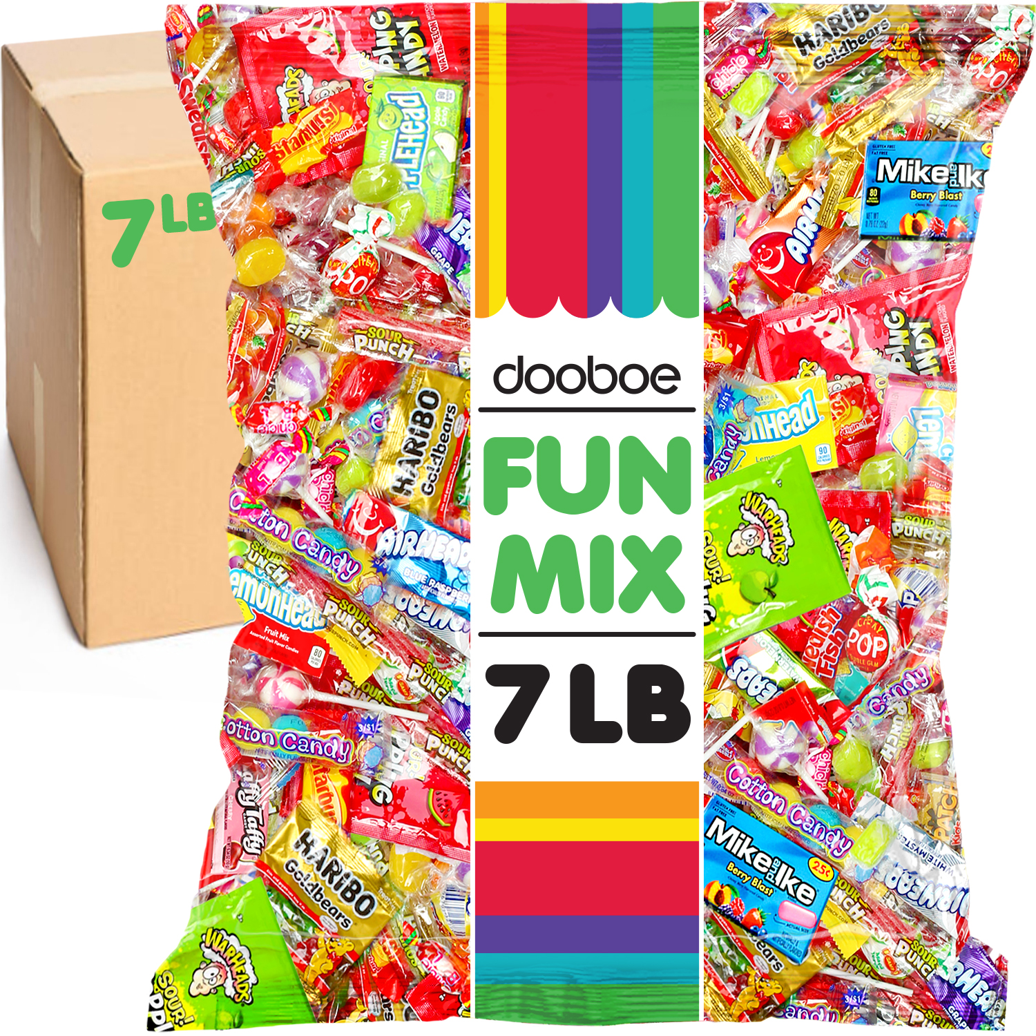 Fun Flavors Box Mexican Cinco de Mayo Candy Snack Variety Pack Mix Gift ...