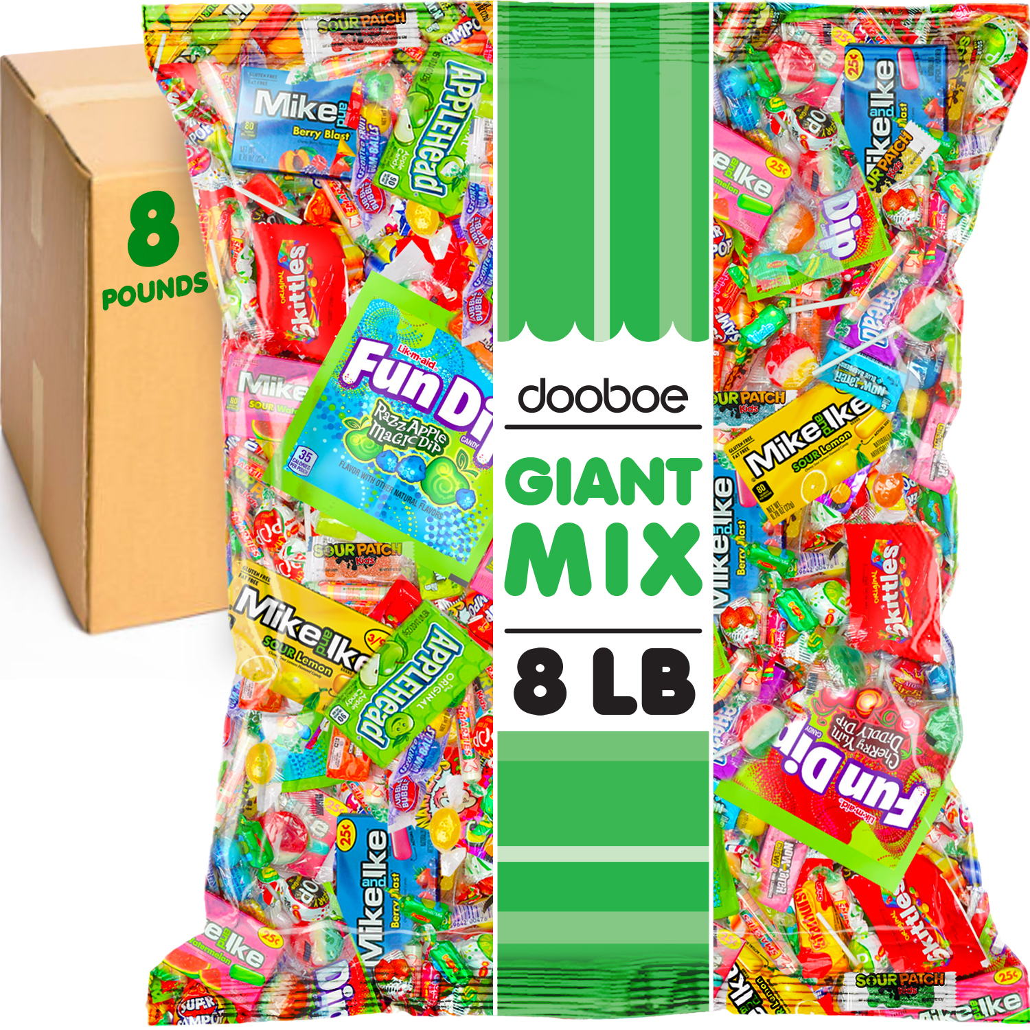 SweetGourmet Assorted Fruit Barrels | Wrapped Bulk Hard Candy | 3 ...