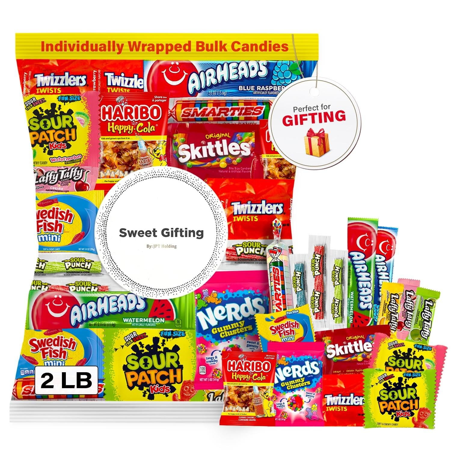 Assorted Candy Variety Pack - 2LB Mothers Day Bulk Candy Individually ...