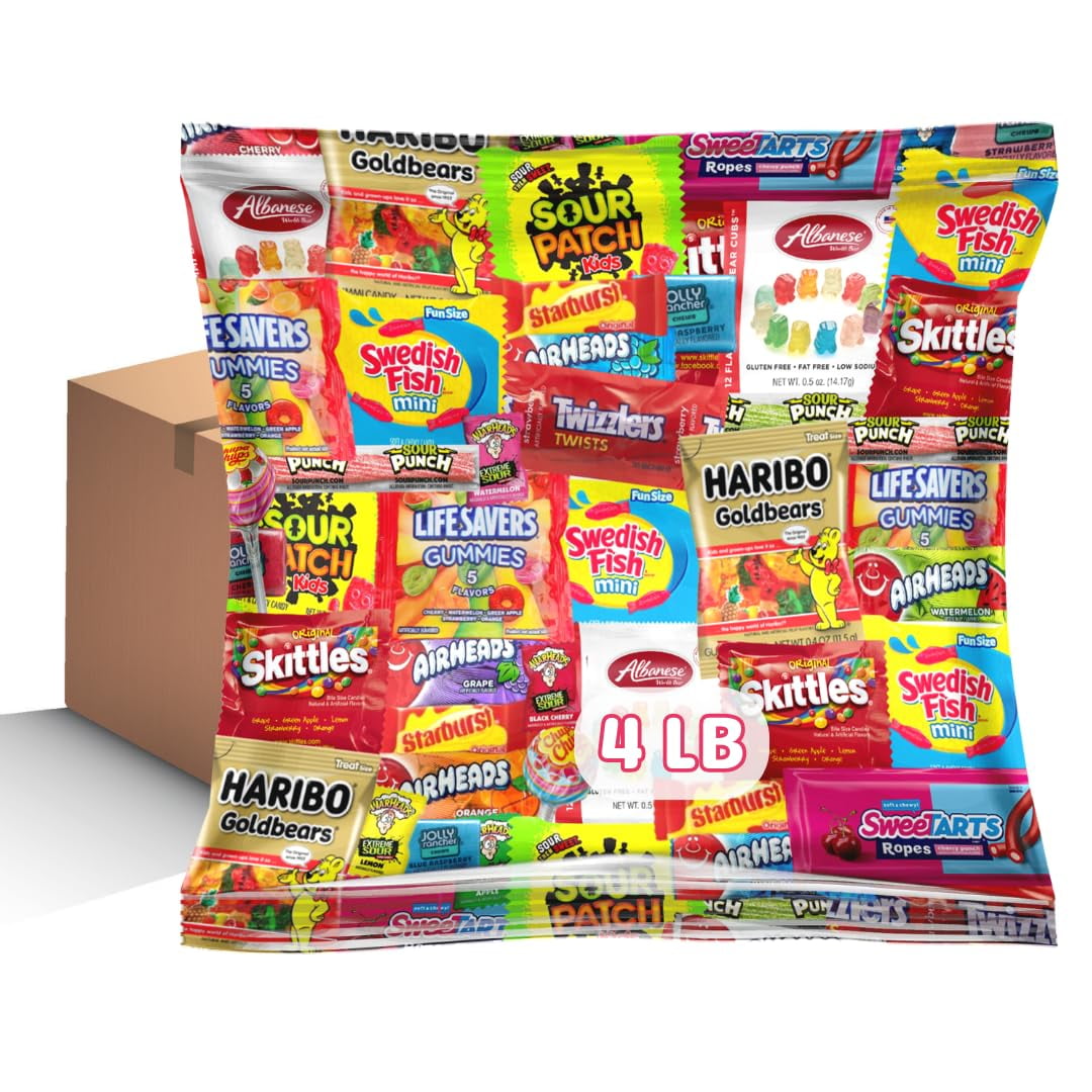 Assorted Candy Variety Pack - Individually Wrapped Party Candy ...