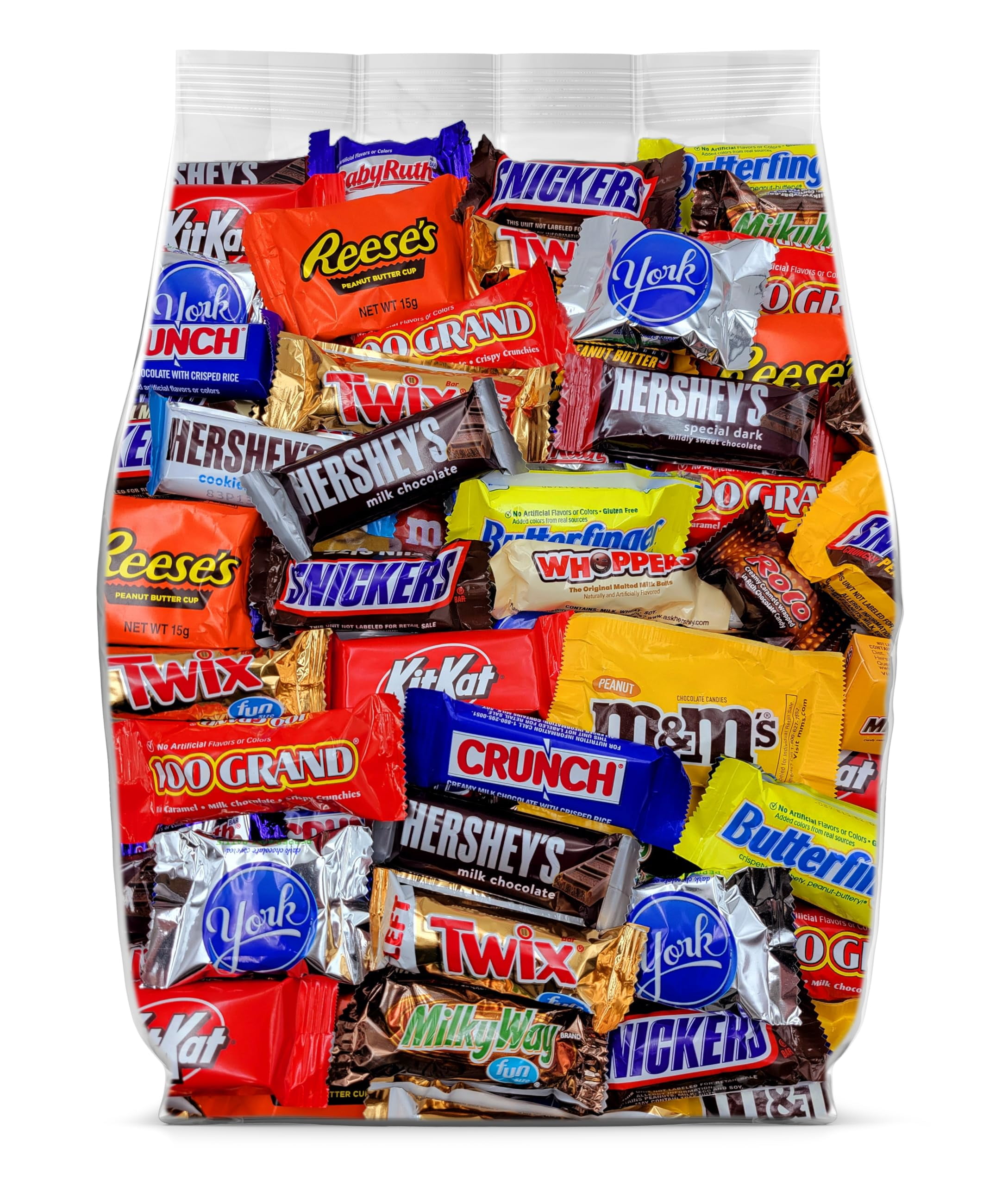 Assorted Chocolate Variety DMF15 Pack - 5lb Chocolate Individually ...