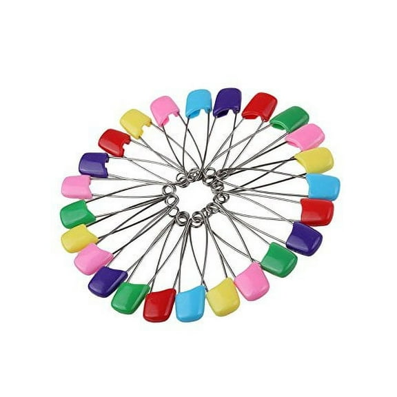 Baby Blue Diaper Pins