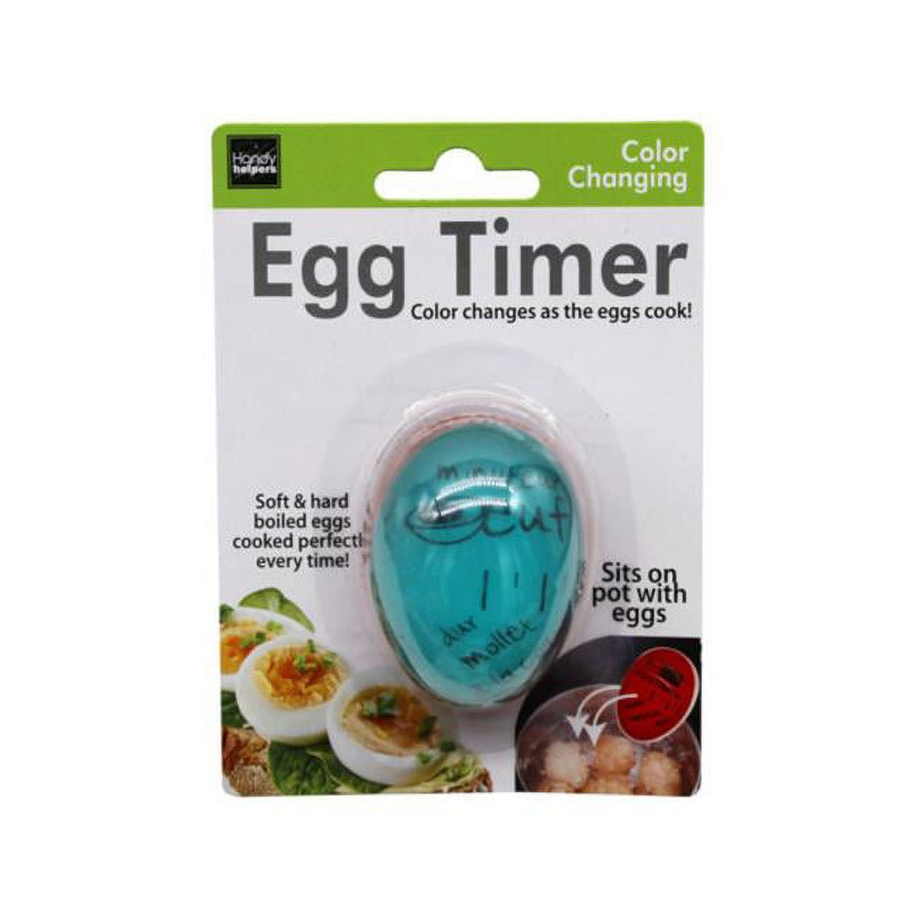 Assorted Color Changing Egg Timer, Red & Blue - Pack of 30 - Walmart.com