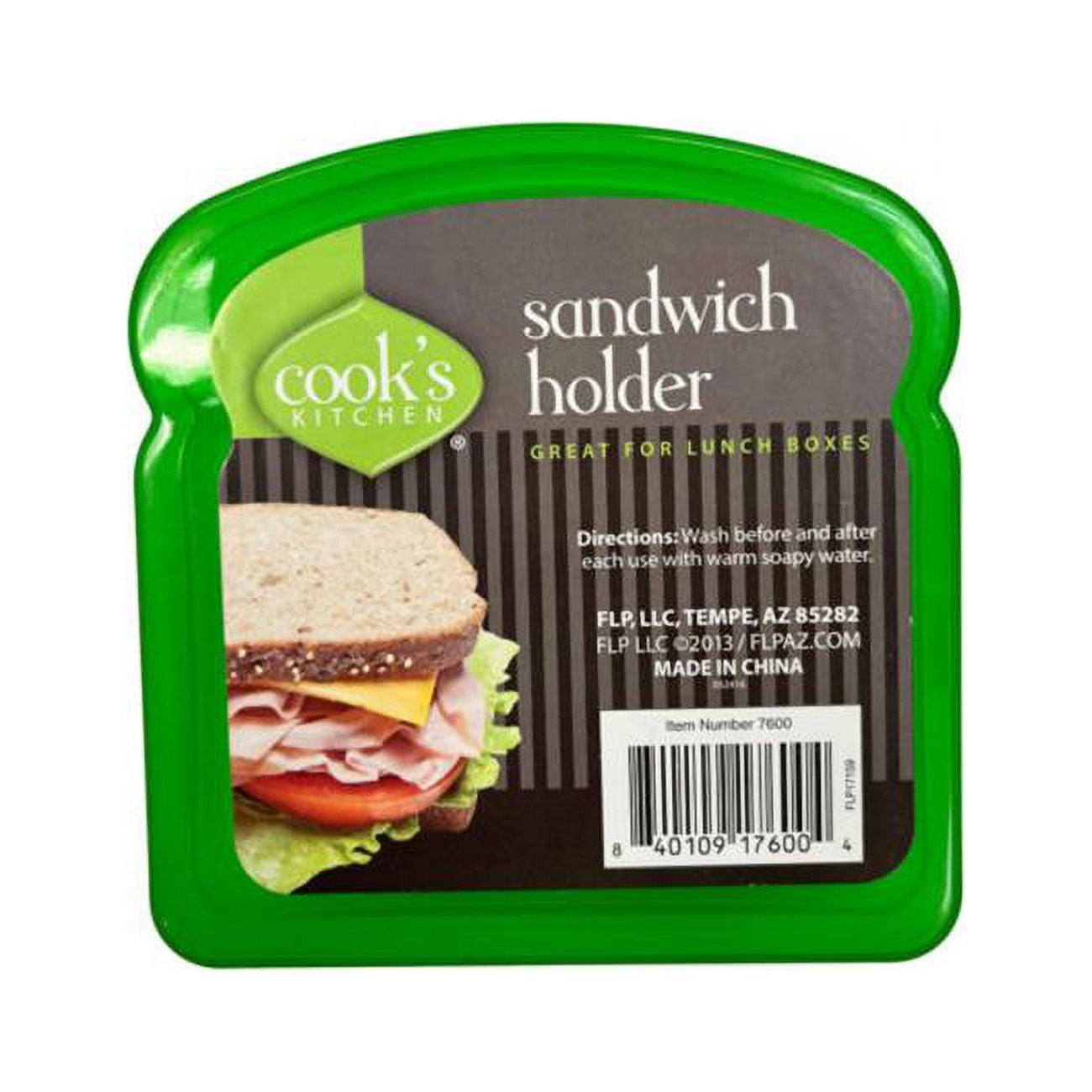 Assorted Color Cooks Kitchen Sandwich Holder in PDQ Display, Pack of 40 ...