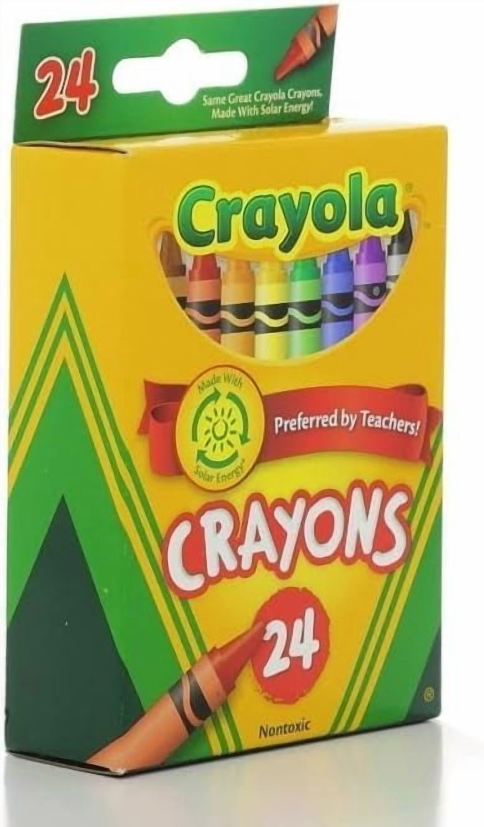 Assorted Color Crayon Set, 24-Count Box - Walmart.com