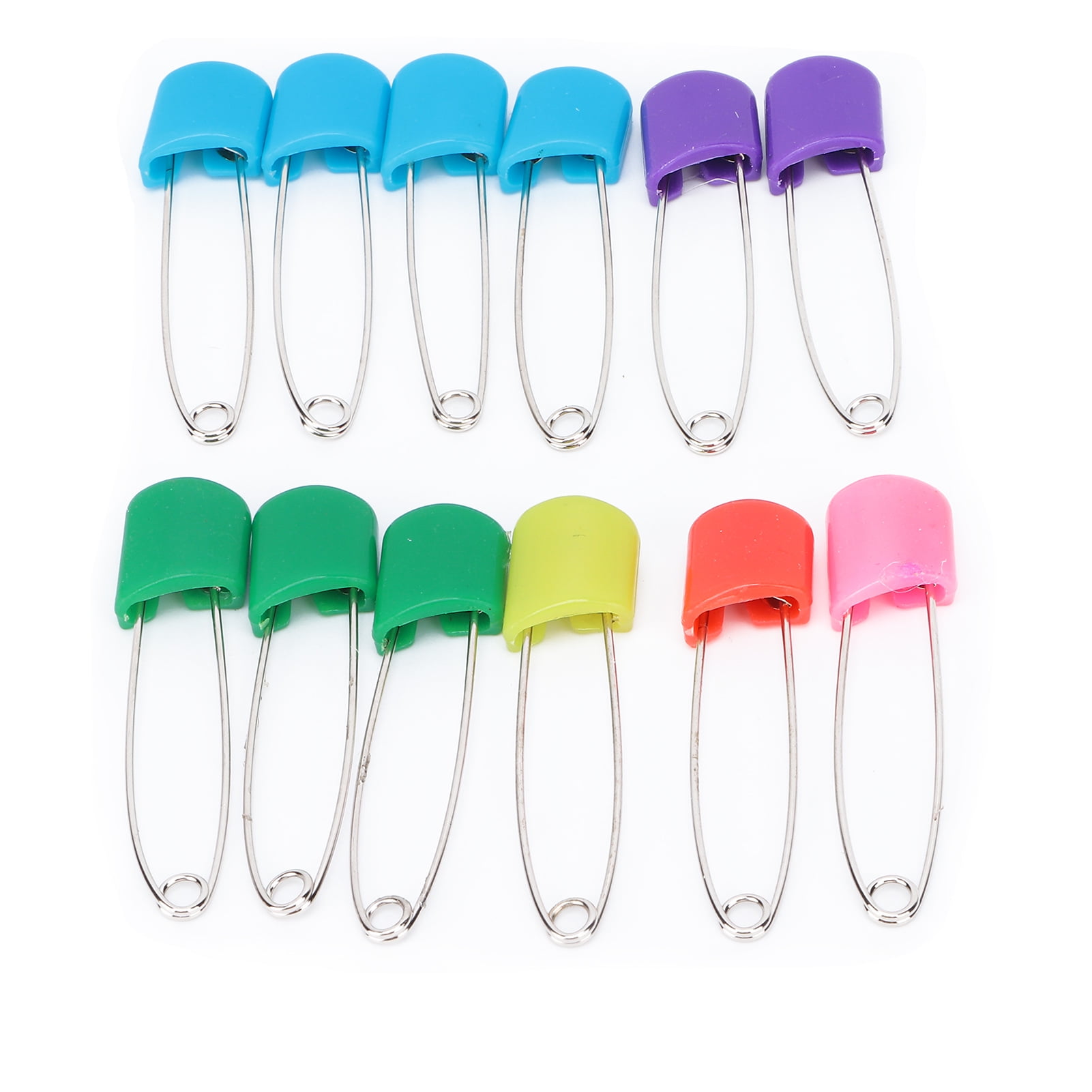 Assorted Color Diaper Pins Safety Locking Cloth Diaper Nappy Sewing ...