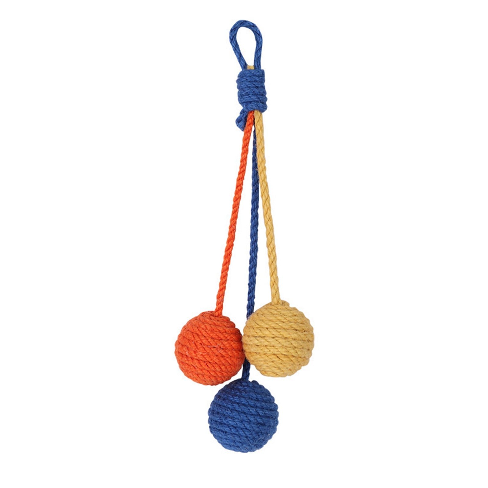 Assorted Color Jute Weave Ball for Cat Toys for Cat for Chase Balls 1.3 ...