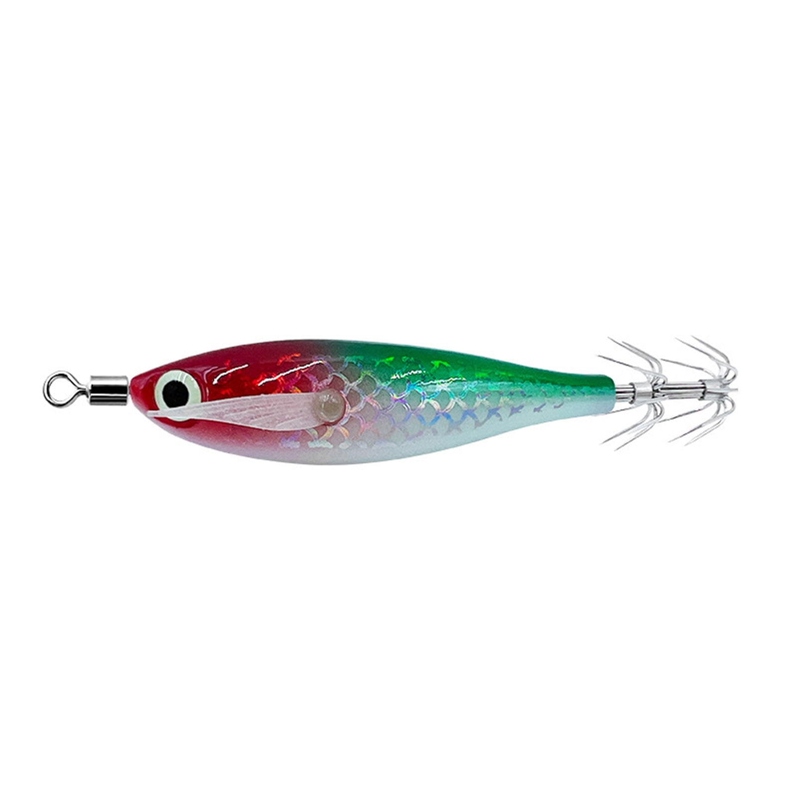 Assorted Color Round Belly Fishing Baits Artificial Fishing Squid Jigs ...