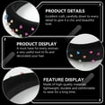 Assorted Color Wide Hairband with Rivet Design Lightweight and Stylish ...