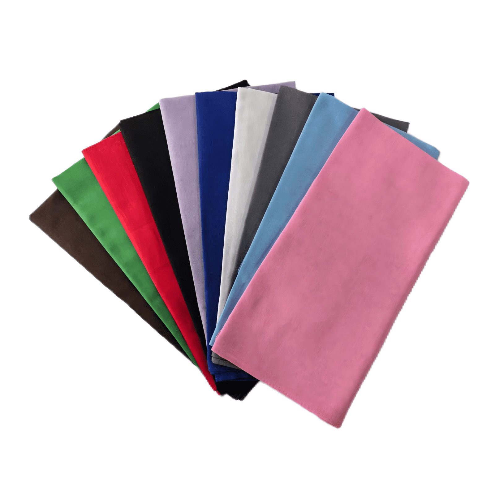 Assorted Colors Paisley Cowboy Bandanas 100% Cotton 12 Pack Fine ...