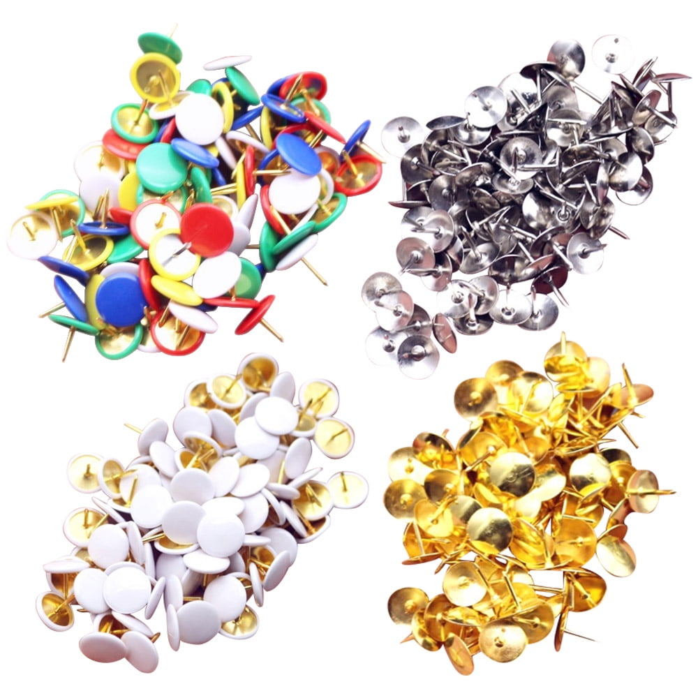 Assorted Colors Push Pins for Bulletin Board Thumb Tacks for Wall ...
