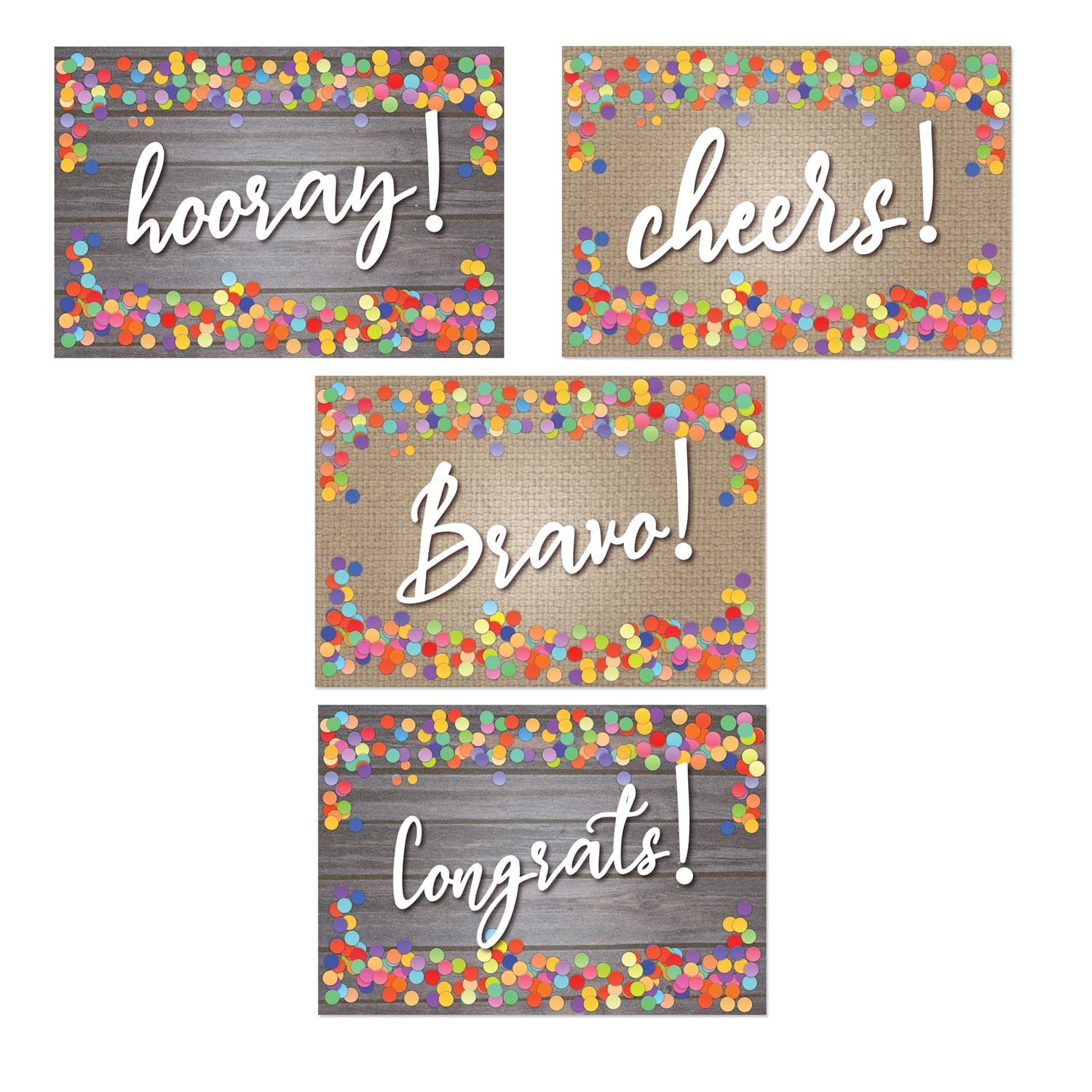Assorted Congratulation Postcards - 40 Postcards - Hooray, Cheers ...