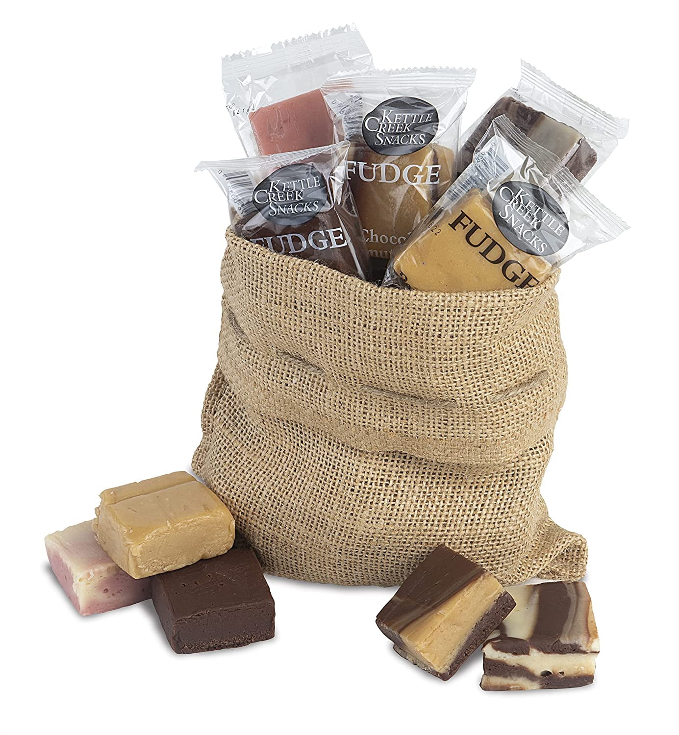 Assorted Country Fudge 15 - 2 Ounce Individually Wrapped Servings ...