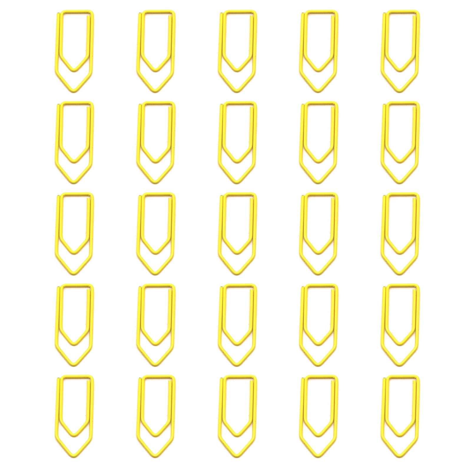 Assorted Crayon Design Paper Clips - 25 Metal Bookmarks for Document ...