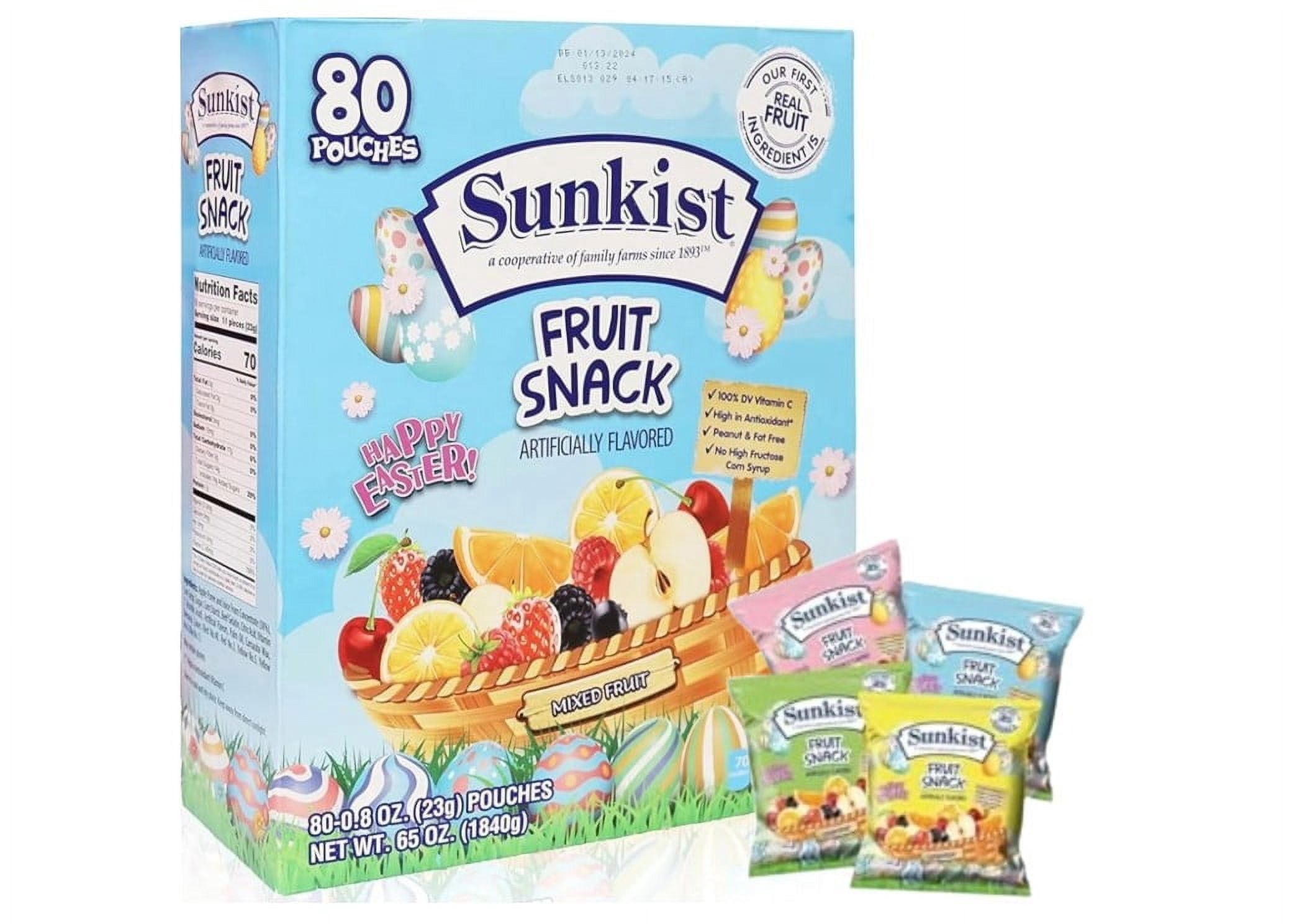 Assorted Easter Mixed Fruit Snacks – Bulk Variety Pack (80 Count ...