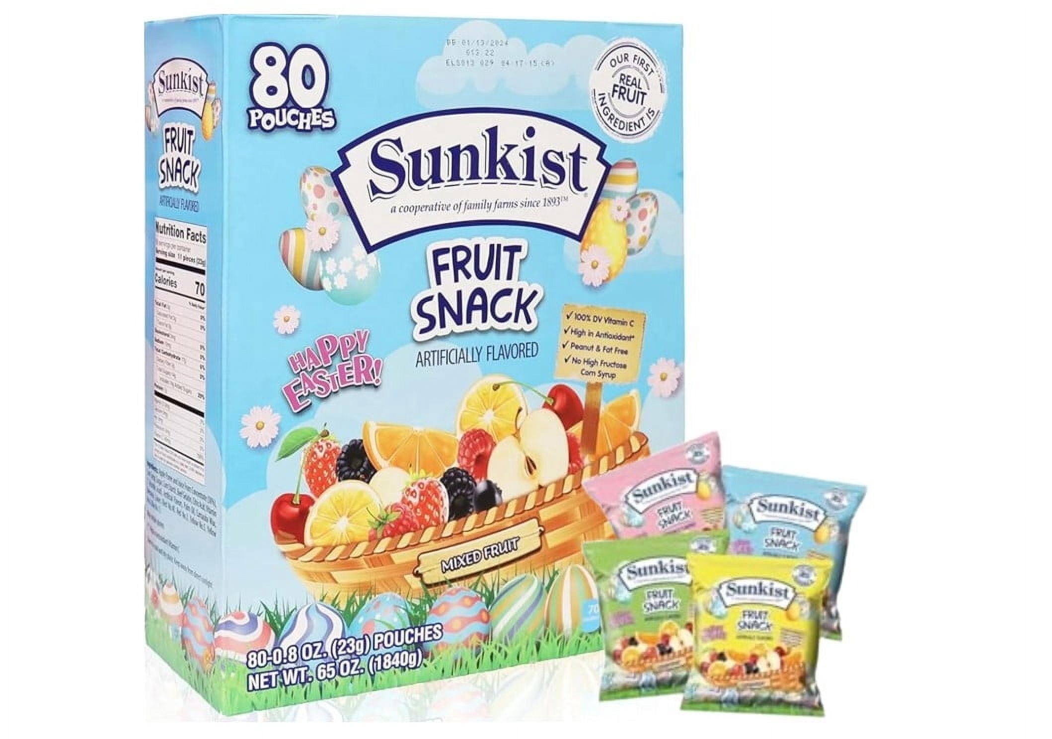Assorted Easter Mixed Fruit Snacks – Bulk Variety Pack (80 Count ...