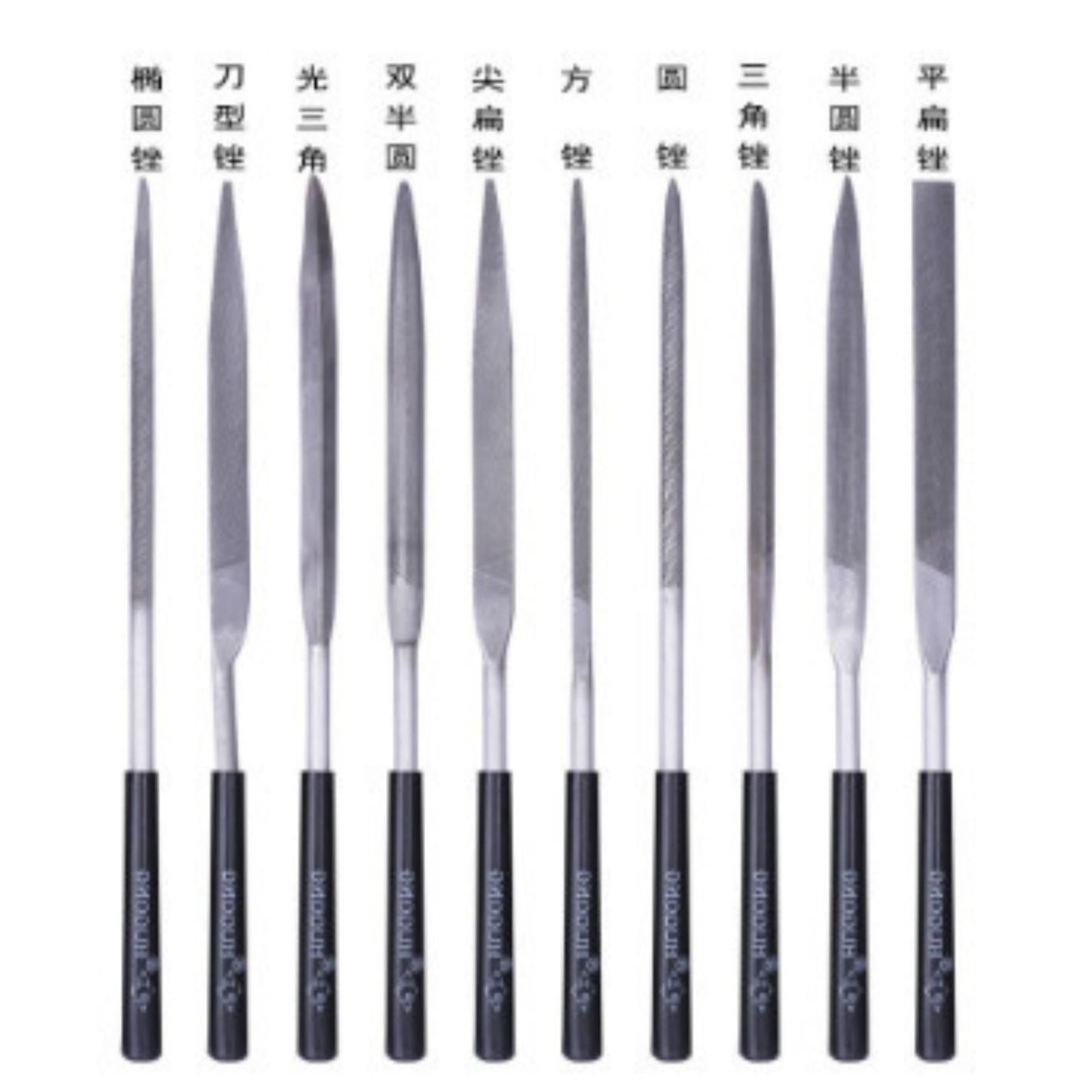 Assorted File Woodworking Polished Small Setback Knife Steel File File ...