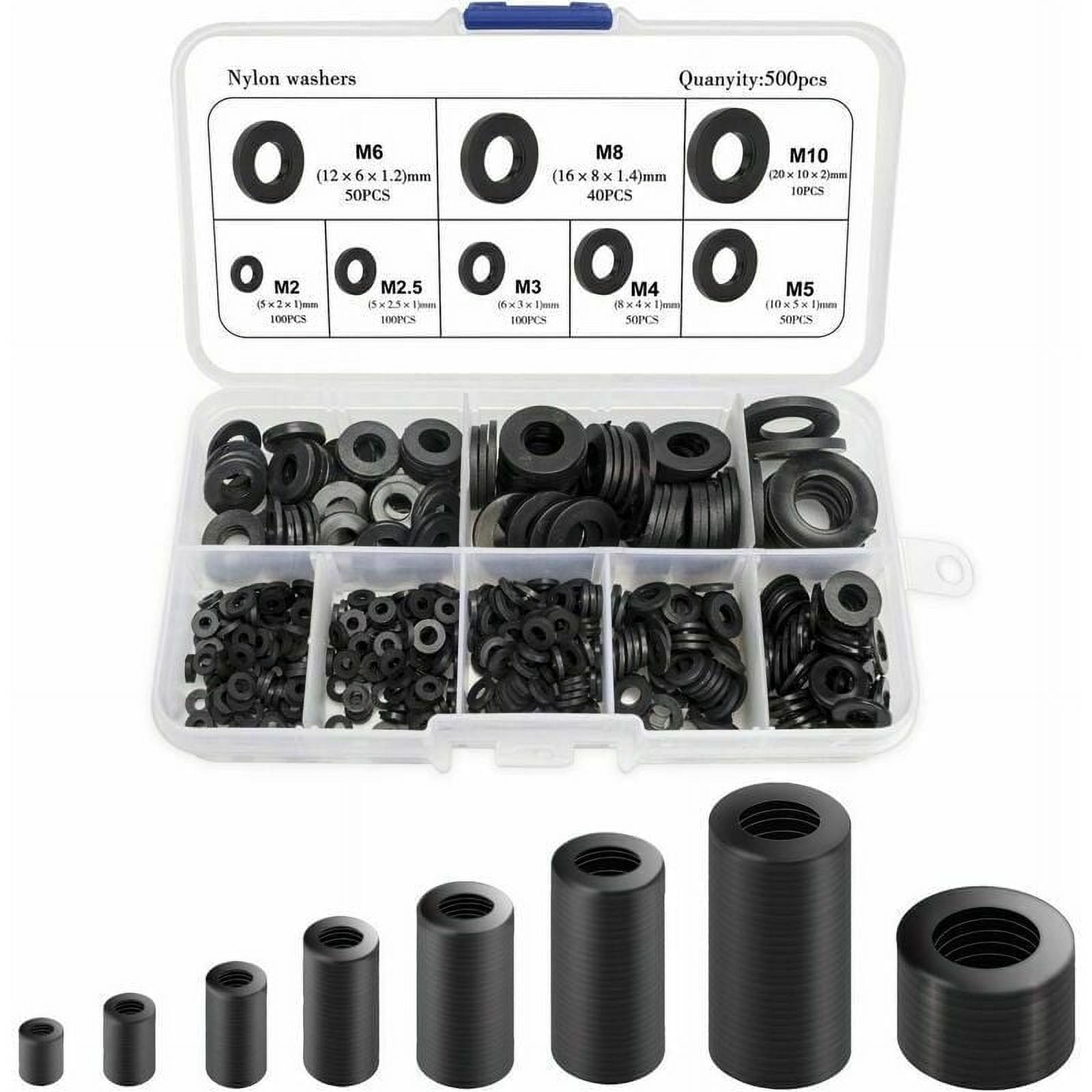 Assorted Flat Washers For Repair Projects, Reduces Pressure Friction ...