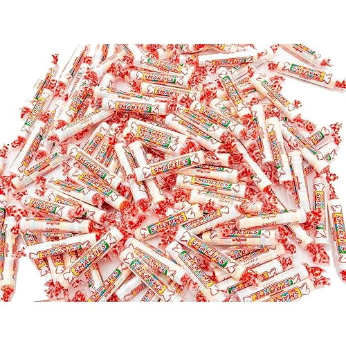 Assorted Flavored Smarties Candy - Bulk Hard Roll Sweeties, by Queen ...