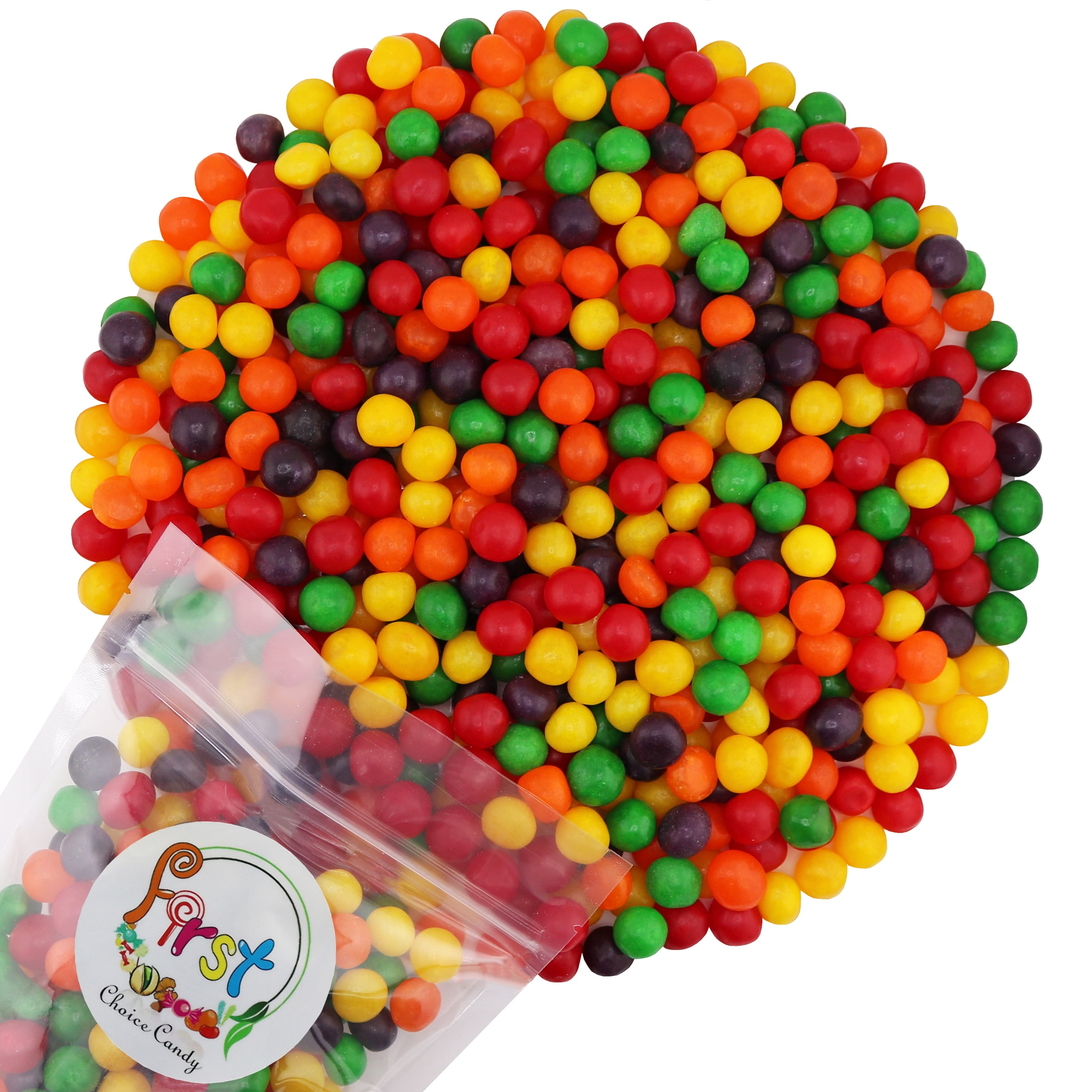 Assorted Flavors Sour Chewy Fruit Balls 2 LB - Walmart.com