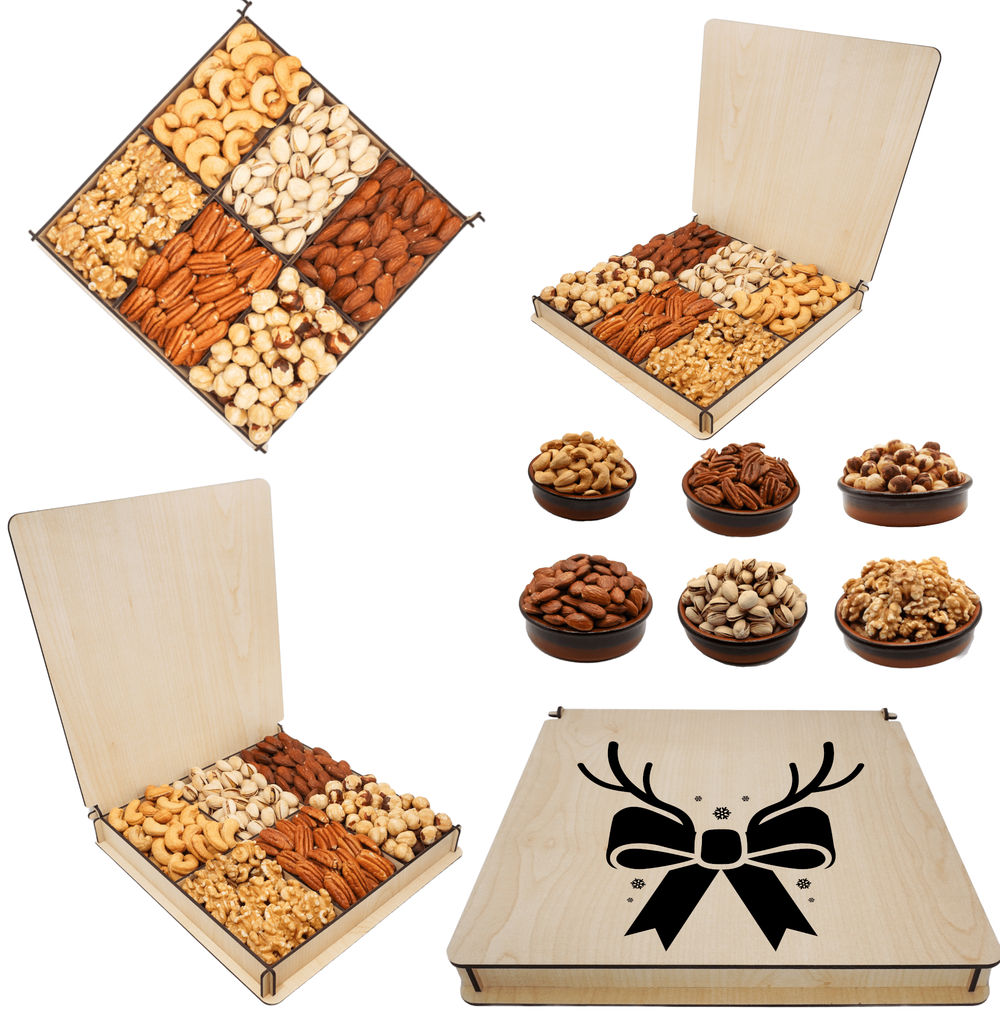 Assorted Food Gift Box, Christmas Gift, Sympathy, Family, Men & Women ...