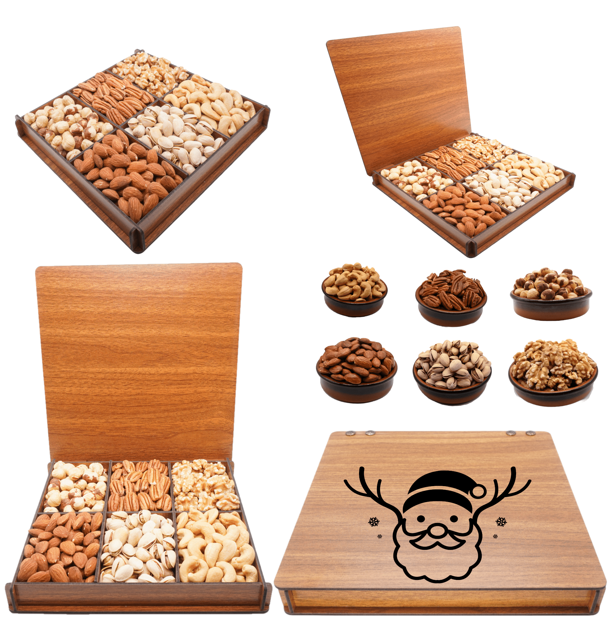 Assorted Food Gift Box, Gift Baskets for Families, Christmas Gift ...