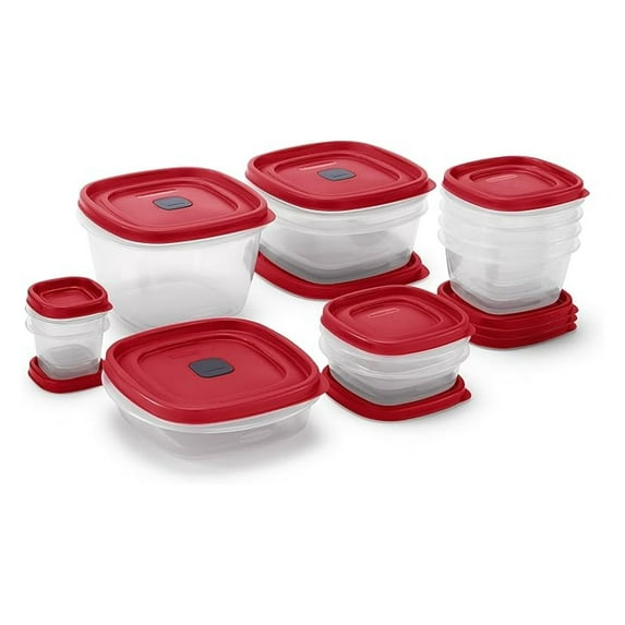 Assorted Food Storage Container Set - Case of: 1; Each Pack Qty: 24 ...