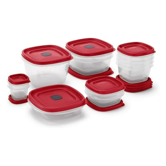 Assorted Food Storage Container Set - Case of: 1; Each Pack Qty: 24 ...