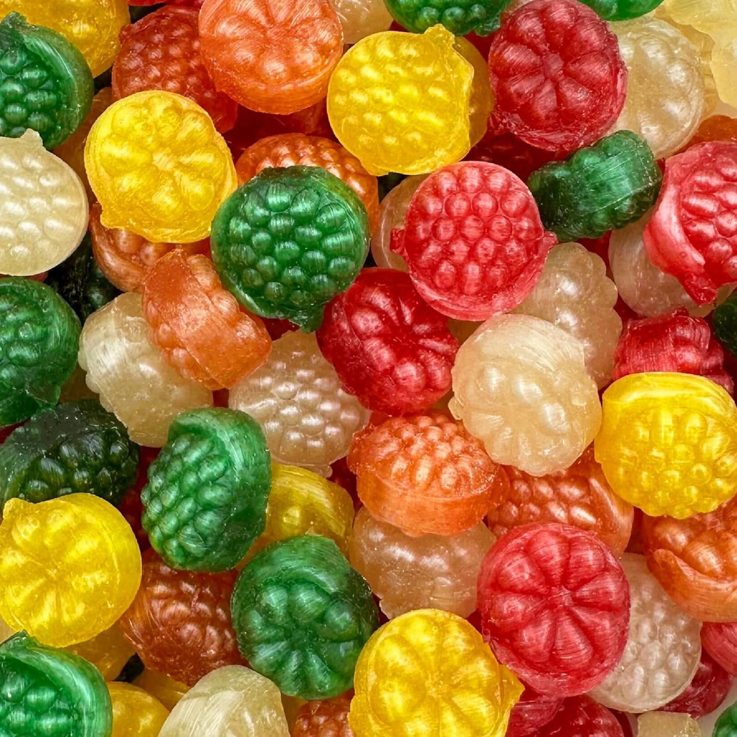 Assorted Fruit Drops | 2-Pound Pack | Hard Candy | Classic Sweets ...