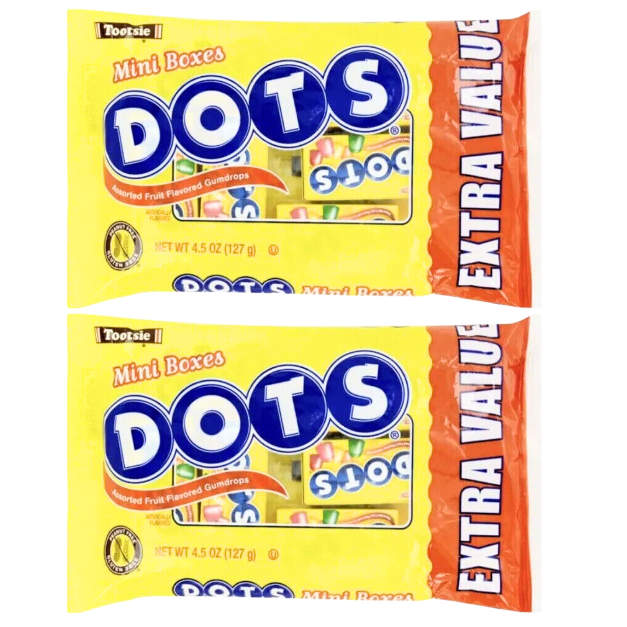 Assorted Fruit Flavored Gumdrops Mini Boxes 4.5 oz Peanut Gluten Free ...