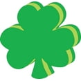 SHAPES ETC. Green Shamrock Assorted Color Creative Cut-Outs- 5.5 ...