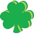 Assorted Green Shamrock Assorted Color Creative Cut-Outs- 5.5 ...
