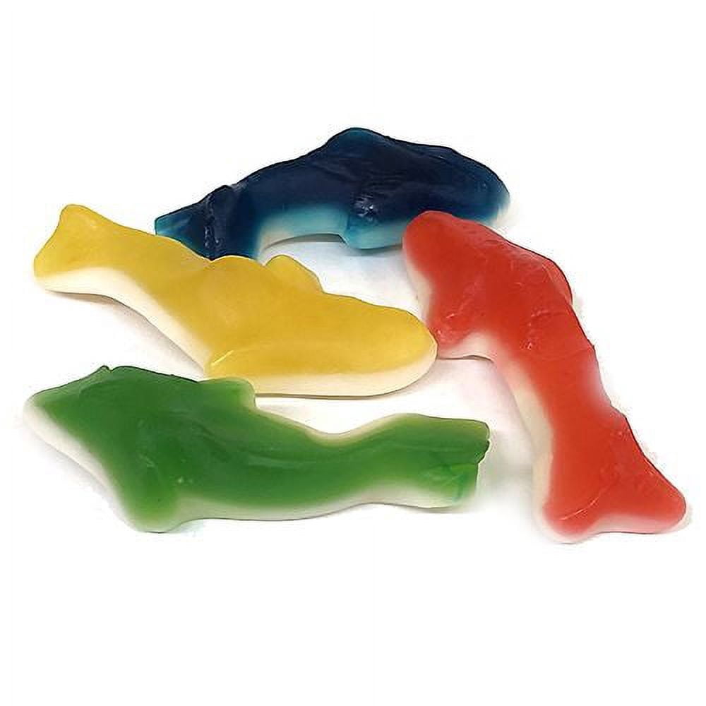 Assorted Gummy Sharks - 5 LB Bulk Bag - Walmart.com
