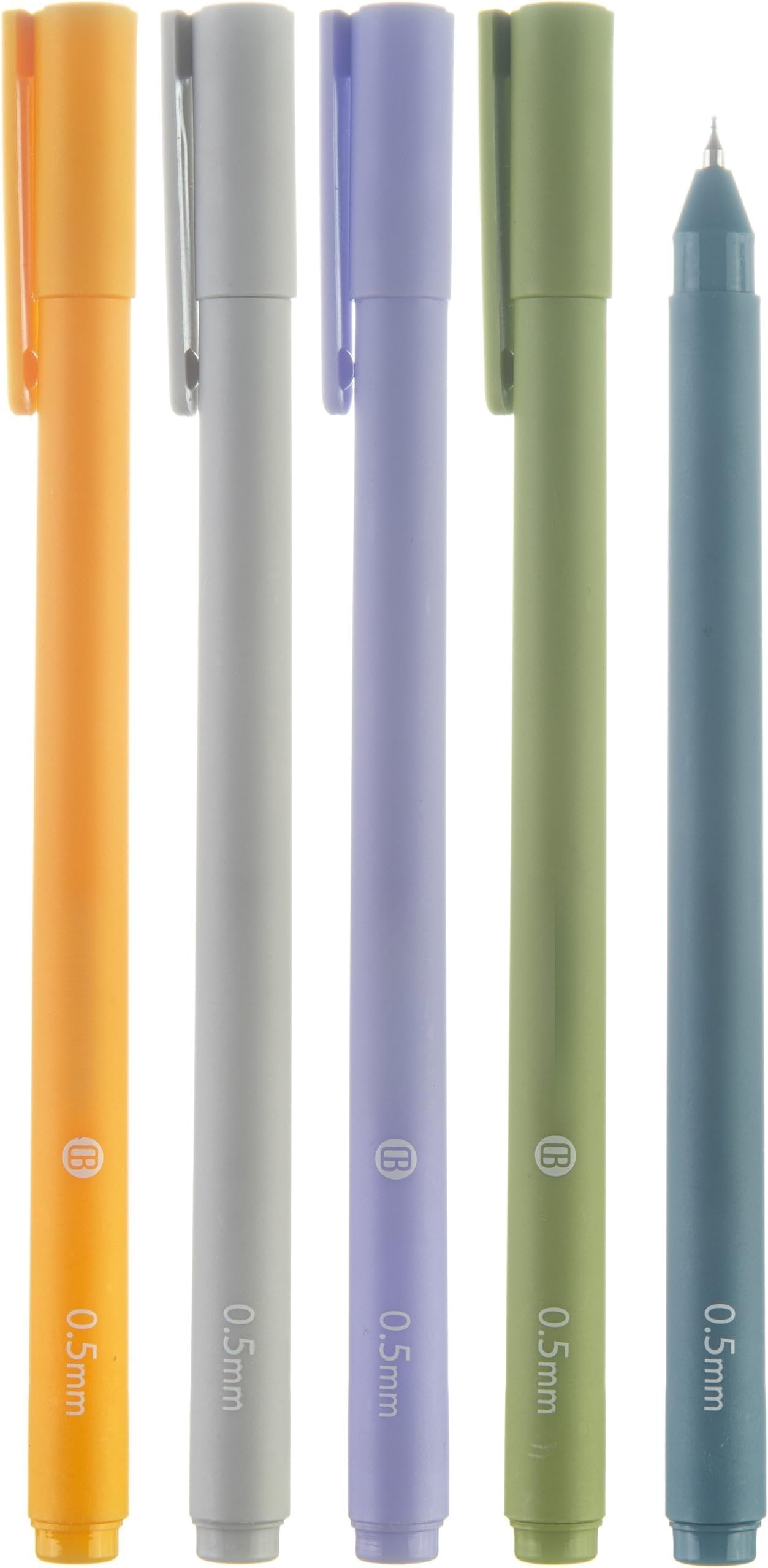 Assorted Ink Pens, 0.5 mm Pens Fine Point, Cute Fine Tip Pens No Bleed ...